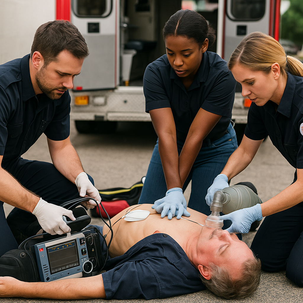How Paramedics Apply ACLS Protocols On Scene - Doctors Emergency ...